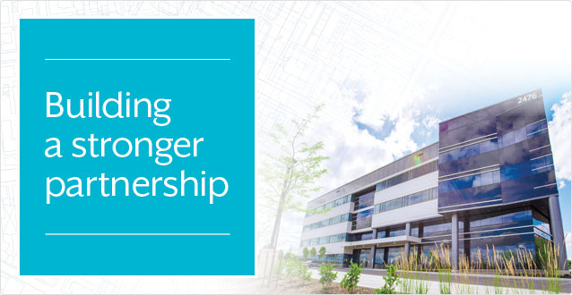 Building a stronger partnership.